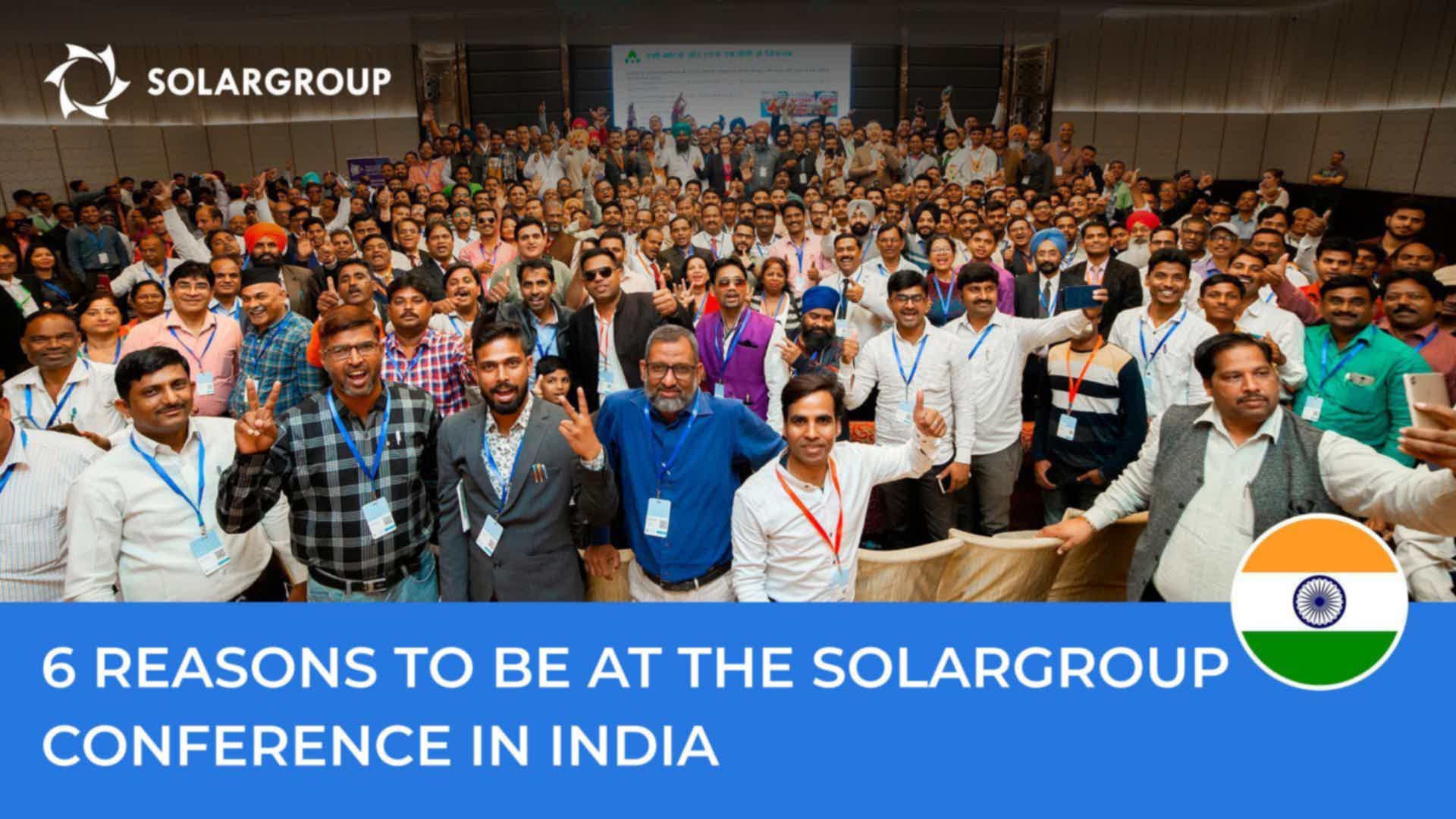 6 reasons to be at the SOLARGROUP conference in India | Duyunov's motors
