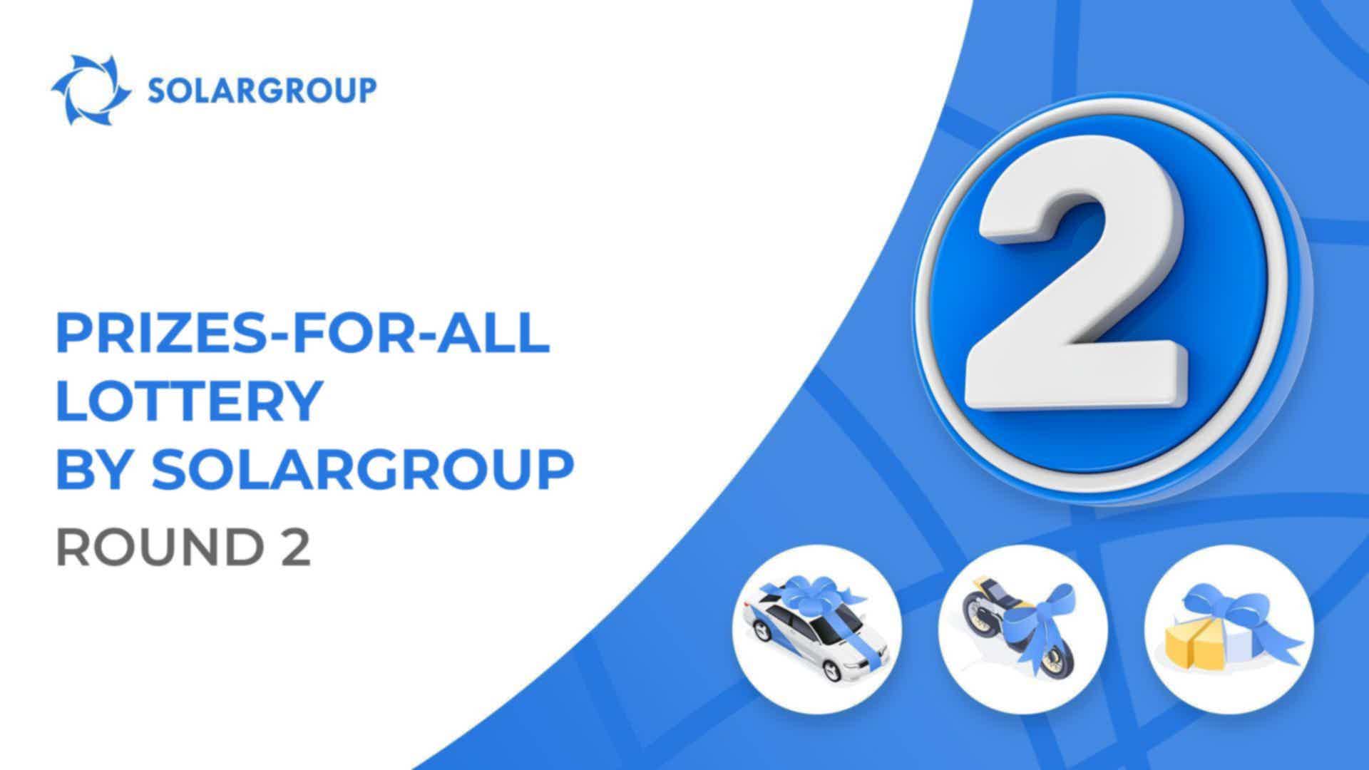 The second round of the SOLARGROUP lottery starts on November 1 ...